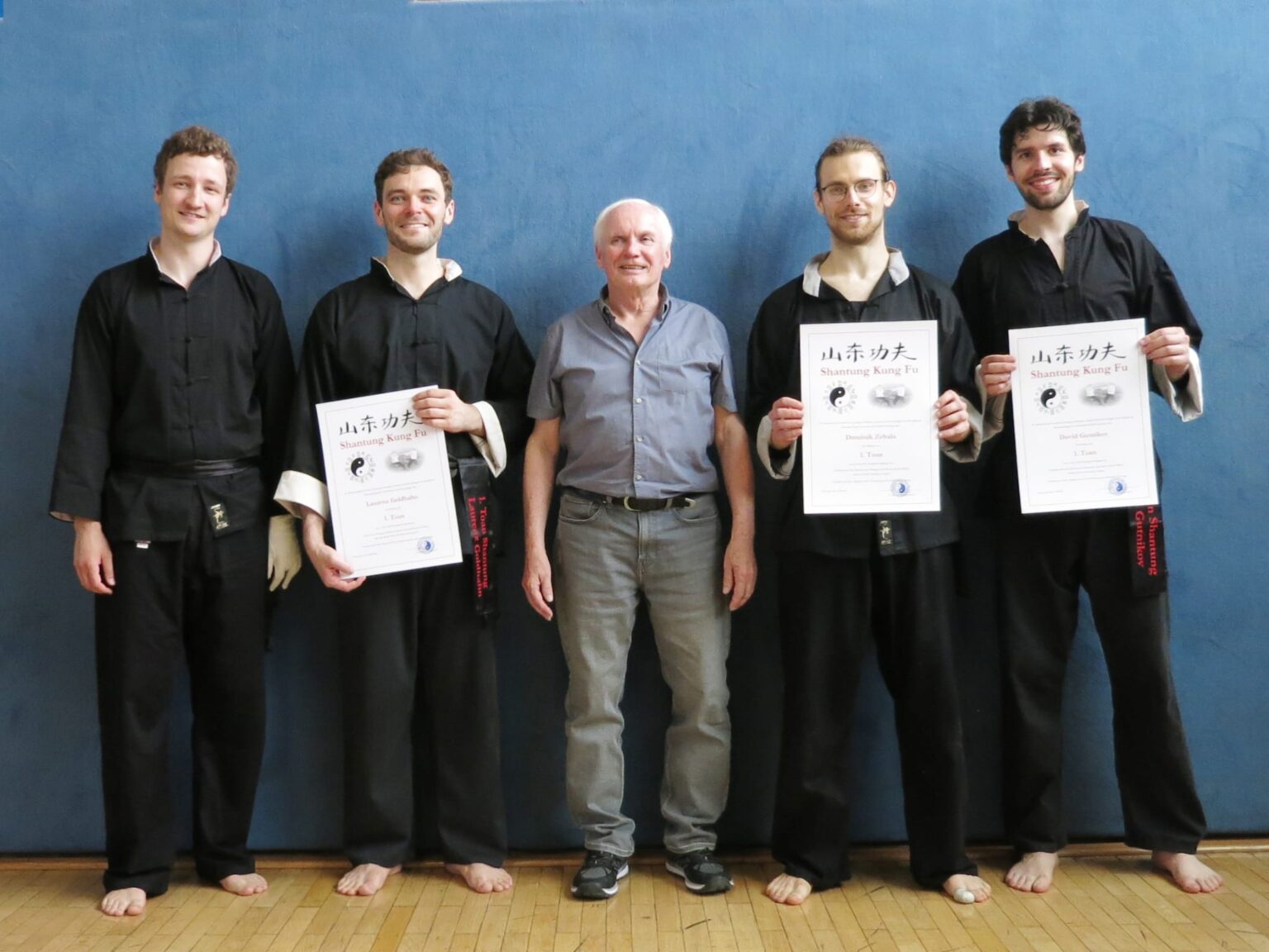 Erfolgreiche Toan/Dan-Prüfung im Shantung Kung Fu - TV 1890 Mengede e.V.